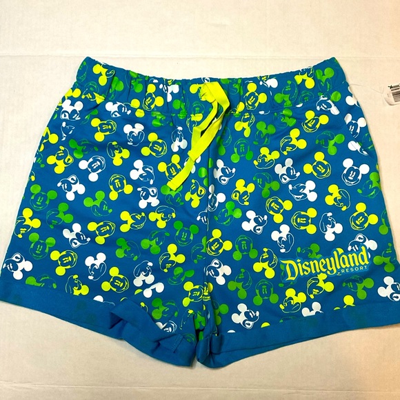 Disney | Shorts | Disneys Neon Mickey Mouse Shorts Adults | Poshmark
